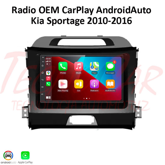 RADIO OEM 7" KIA SPORTAGE 2010-12 CARPLAY / ANDROID AUTO